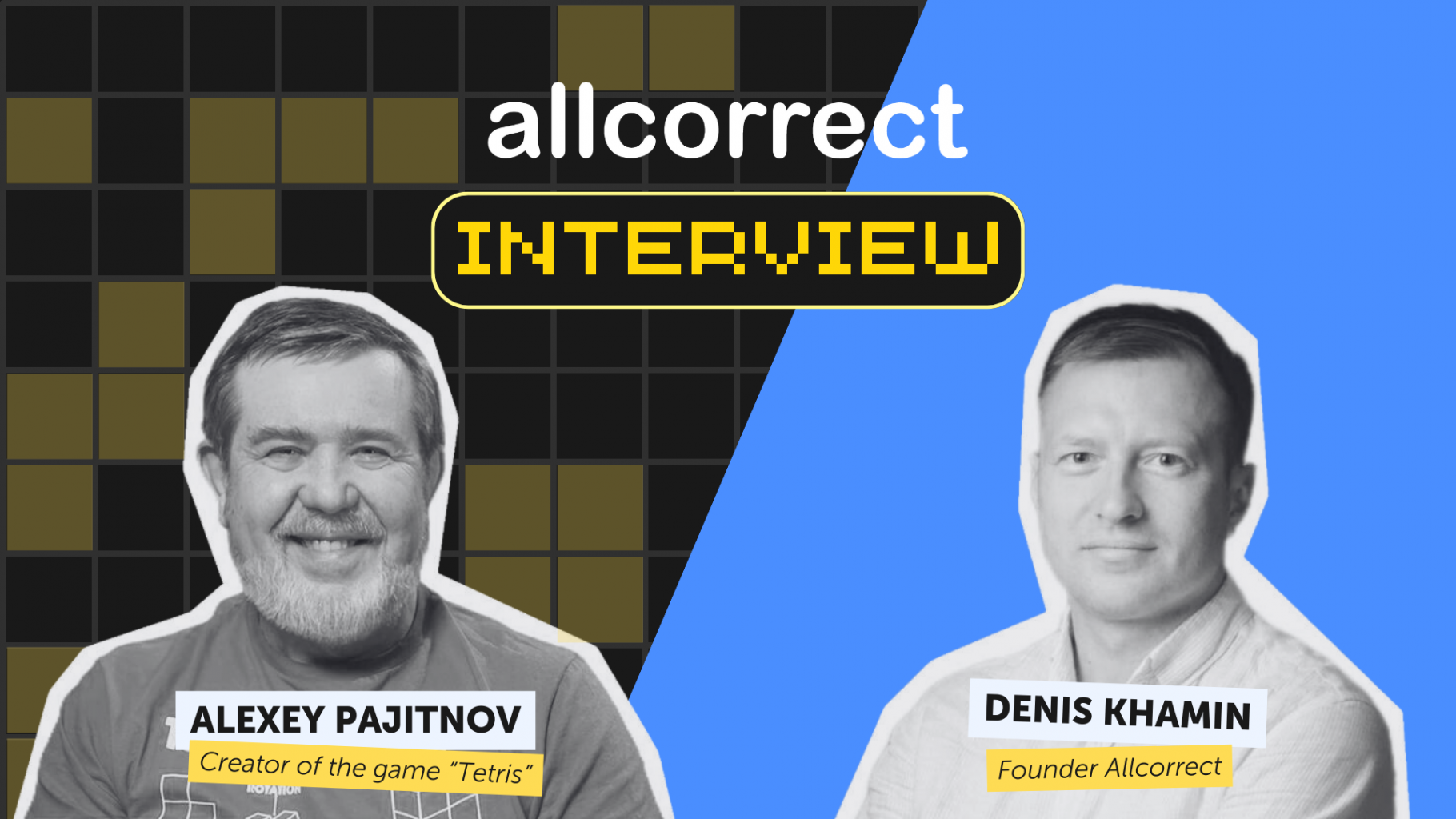 Interview with Alexey Pajitnov | Allcorrect Games